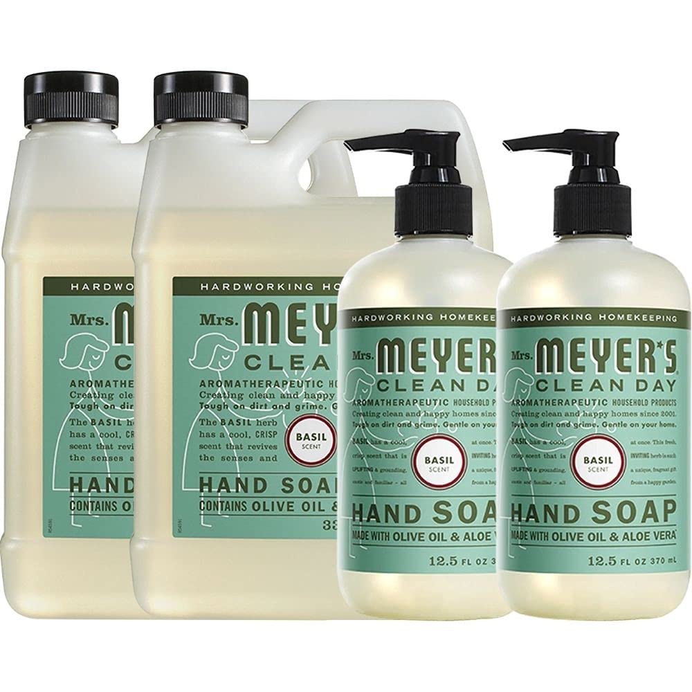 Liquid Hand Soap and Liquid Hand Soap Refil Combo, 2 Pack Liquid Hand ...